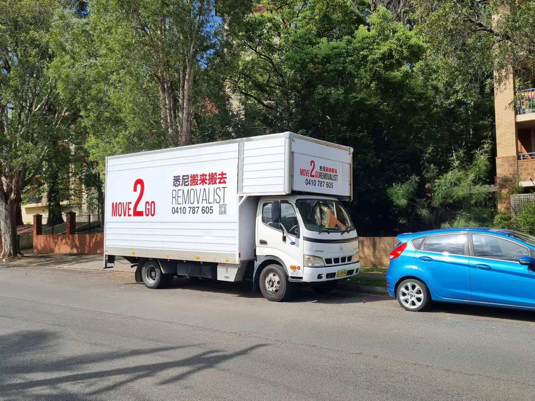 Moving Trucks - Sydney Move2Go Removalist
